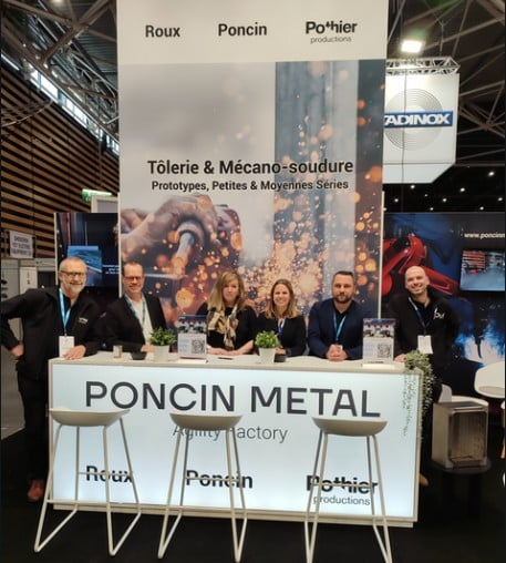 Poncin Métal au Salon Global Industrie 2025 - Poncin Métal